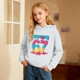 Bainana Hoodie For Kids Number Ice Cream Print Long Sleeve Hooded Tops ...