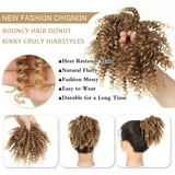 DVKOVI Women's Messy Bun Hair piece for Women Elastic Drawstring Wave ...