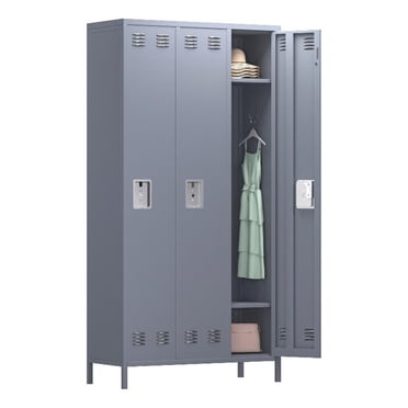 Gangmei Metal Locker with 6 Door for School and Employee Dark Gray ...