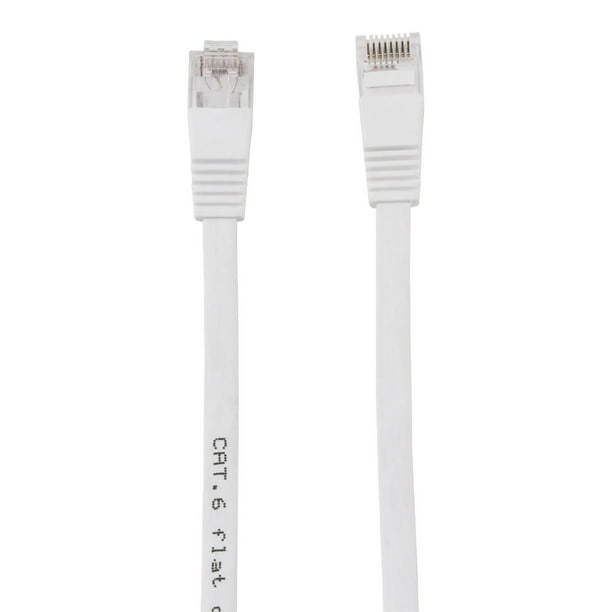 onn. 14 FT./4.27 m Flat CAT6 Network Cable, RJ45 Connectors - Walmart.ca
