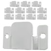 OUNONA 12pcs Sectional Sofa Connectors Metal Interlocking Furniture ...