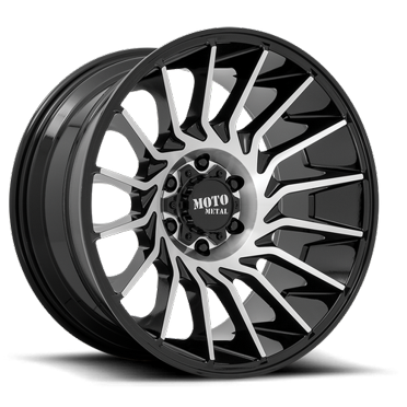 Moto Metal Razor 20x10 8x180 -24et 124.20mm Satin Black Machined Red ...