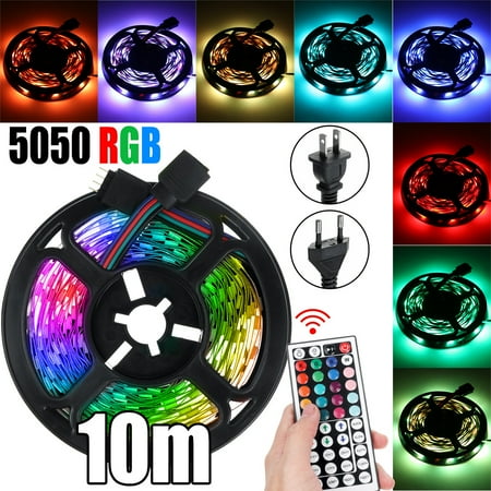 44 Key Remote Control RGB WIFI LED Strip Light 10M RGB Light Strip ...