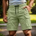 Cargo Shorts for Men Relaxed Fit Wide Leg Classic Work Shorts Outdoor ...