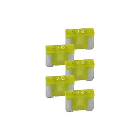 20A Low Profile Mini Fuse - Pack of 10 | Walmart Canada