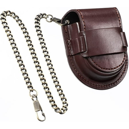 Leather Watch Pouch Pocket Watch Strap Band Watch Holder Protector with ...