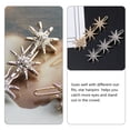 BESTYASH 4-Pack Star Hair Clips Hairpins Vintage Alloy Hair Accessories ...