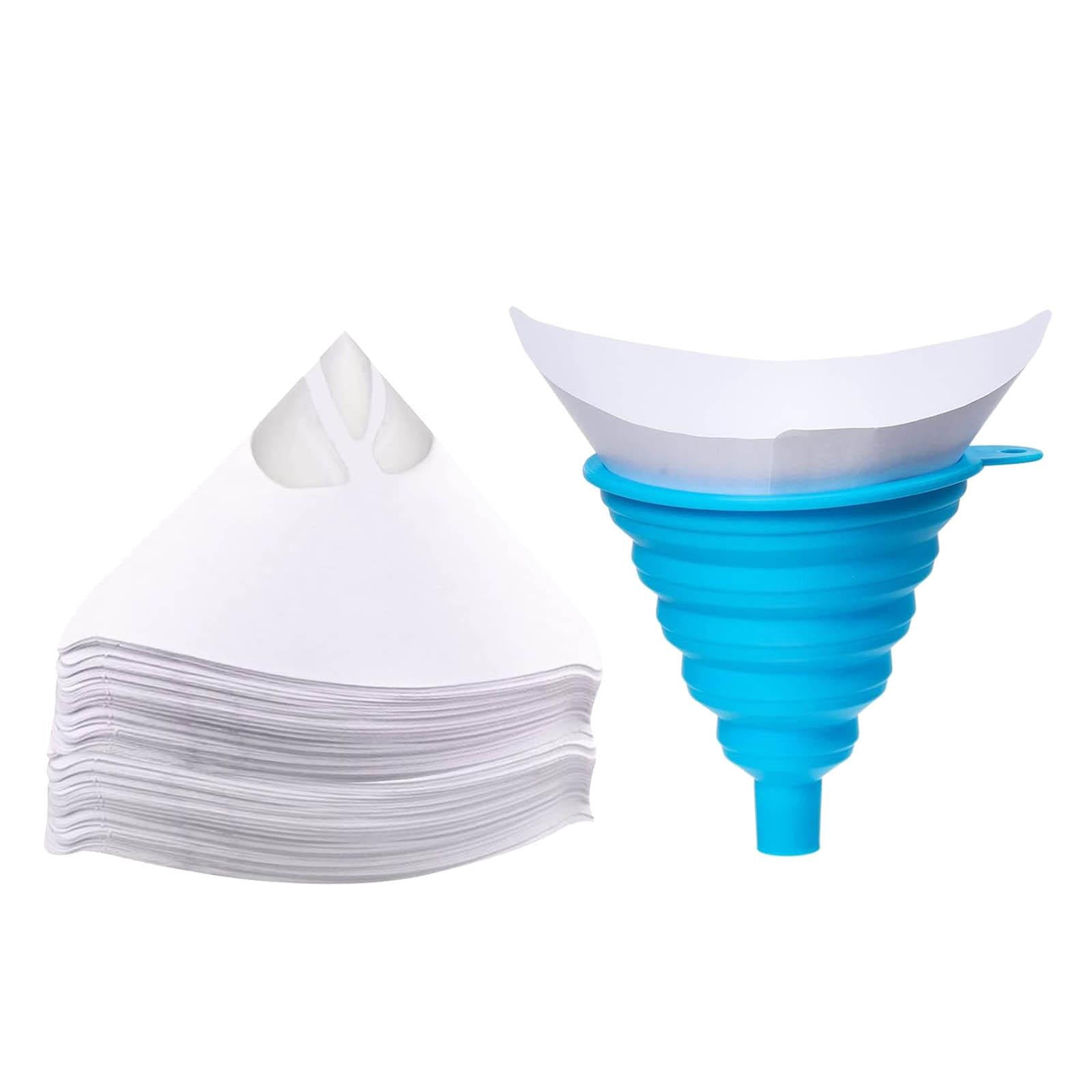 200x Paint Strainers with 150ΜM Filter Tips and 1x Silicone Folding ...