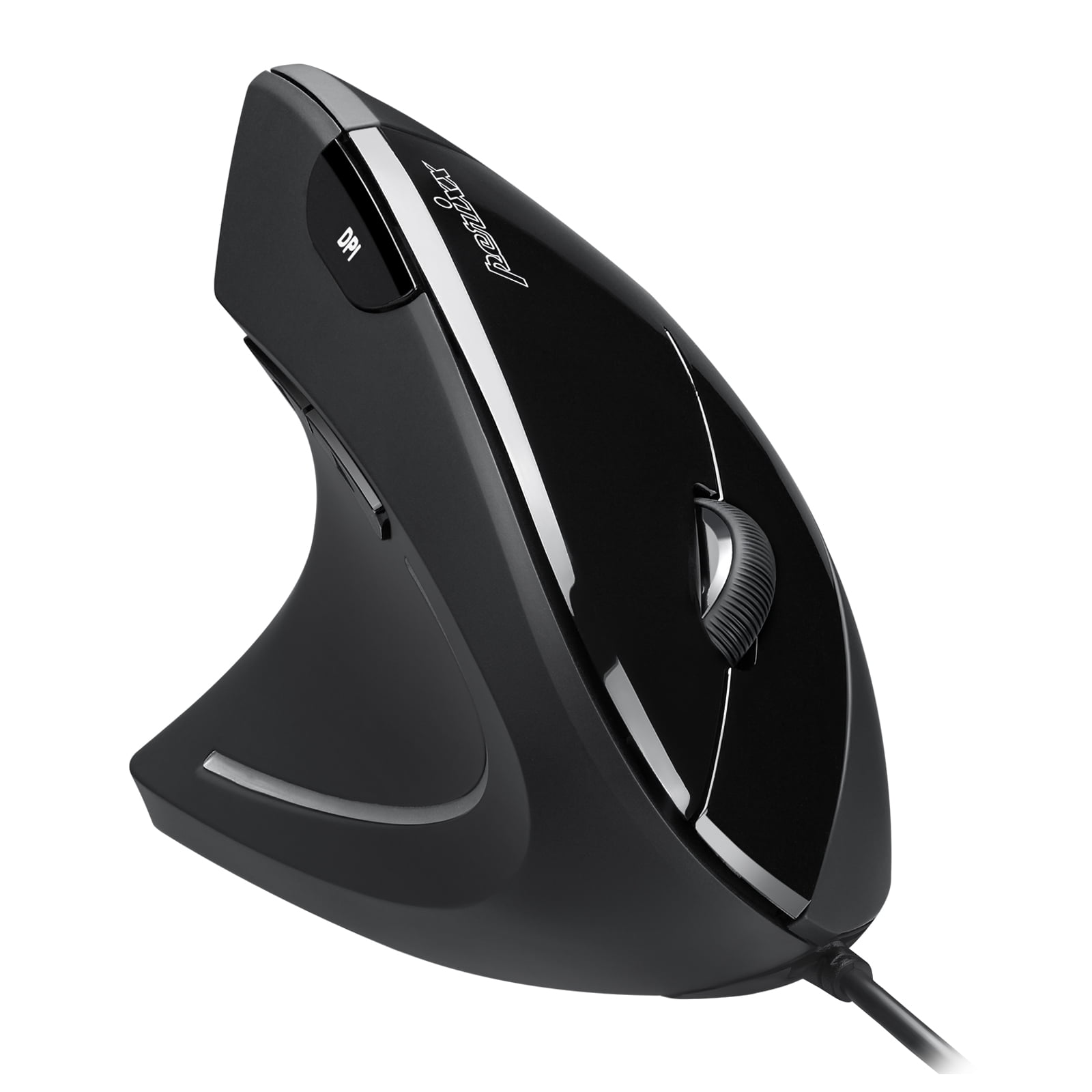 Perixx Perimice-513L Wired USB Vertical Ergonomic Computer Mouse, 6 ...