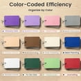 600PCS Index Cards with Rings and Covers, 2.2x3.5 Inch Colored Flash ...