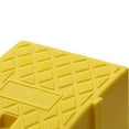 Non-Slip Curb Ramp, 13cm Height, Adjustable Splice, Yellow Driveway ...