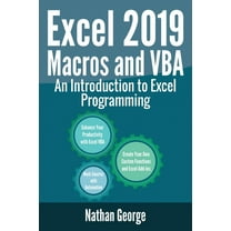Business Skills Microsoft Excel 2019 VBA and Macros, (Paperback) - Walmart.com