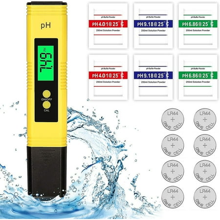 Electronic Ph Tester, Digital Lcd Water Quality Tester, Auto ...