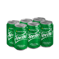 Sprite Lemon Lime Mini Cans Soft Drink, 6 Pack 8 fl oz Aluminum Can ...