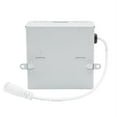 Maxxima 8 In 5000k Slim Recessed Led Downlight Canless Ic Rated 1250
