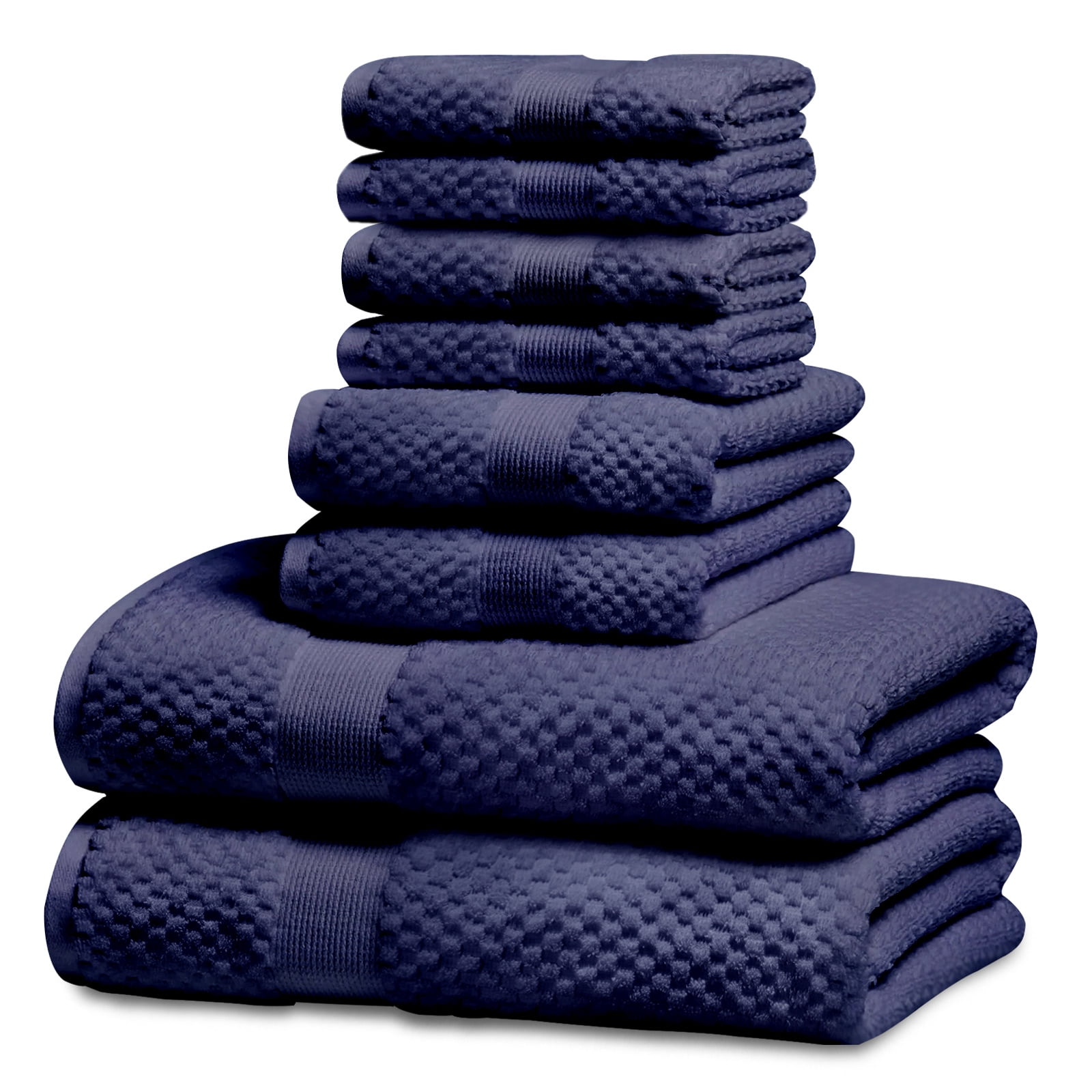 Kingrest Bath Towel Sets of 3 Pieces, 1 Bath Towels 1 Hand Towels 1 ...