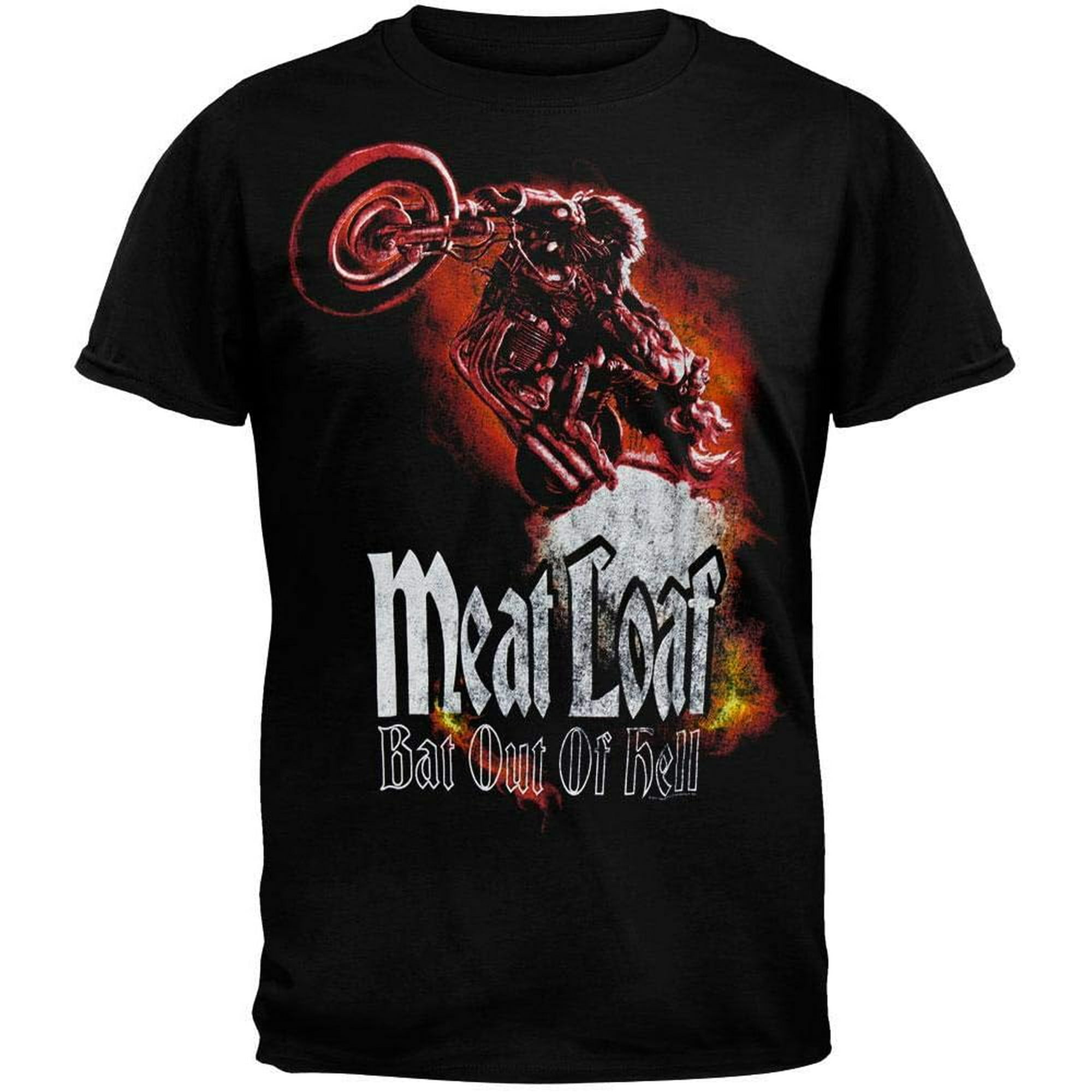 Click here for Haiker Meat Loaf - Heaven Cant Wait T-Shirt - Blac... prices