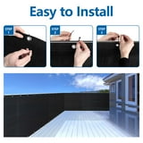 6' x 50' Privacy Screen Fence, Heavy Duty Fence Privacy Screen Outdoor ...