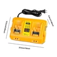 [Dewalt Battery Charger] 1pc DCB102 Replacement for Dewalt Battery ...