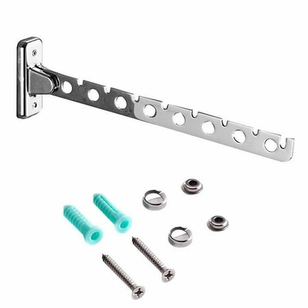 8-Holes Laundry Hanging Rack Rustproof Waterproof Drying Waterproof ...