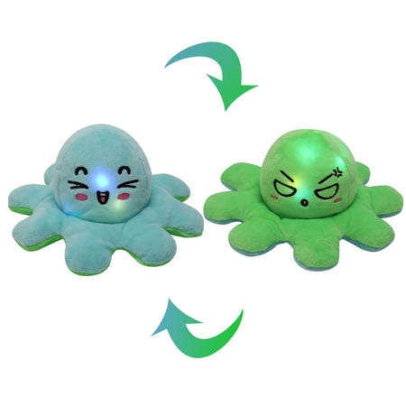 Octopus Stuffed Animal Angry Reversible Octopus plushie Oversized ...