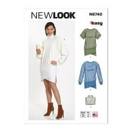 New Look Sewing Pattern 6229 Misses Dresses, Size A (8-10-12-14-16-18 ...