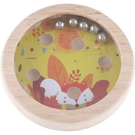 NUOBEKSCDChildren Balance Game 3D Maze Game Labyrinth Ball al Beads ...