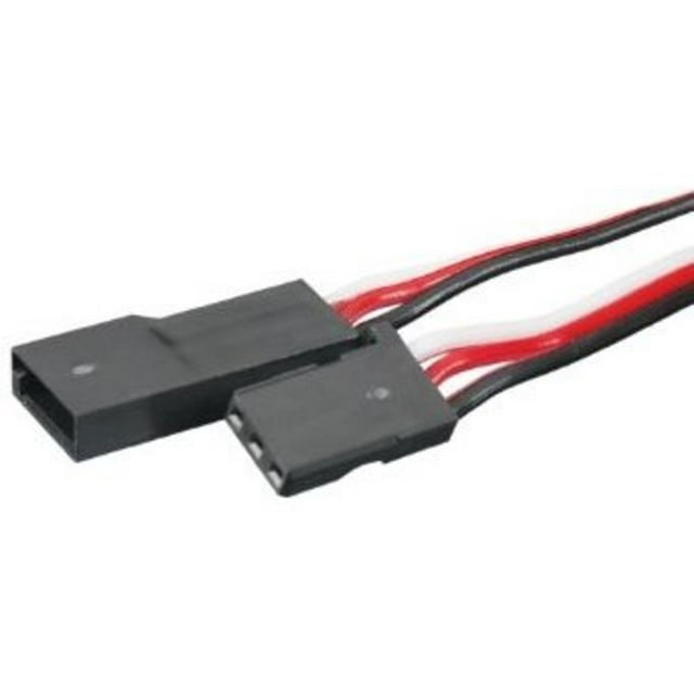 Tactic Heavy Duty 24 Servo Extension with Futaba J Connectors, 600mm ...