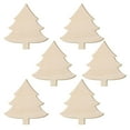 Tree Wooden Christmas Wood Cutouts Crafts Ornaments Trees Cutout Blank ...
