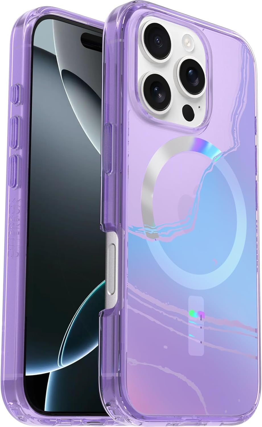 Restored OtterBox SYMMETRY SERIES Clear Case for MagSafe iPhone 16 Pro ...