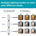 9 LED Rechargeable Book Light for Reading in Bed - Eye Caring with 3 ...