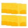Pack Plastic Pocket Folder Heavy Duty Folders With Pockets Fit A4 Letter Size Paper For School