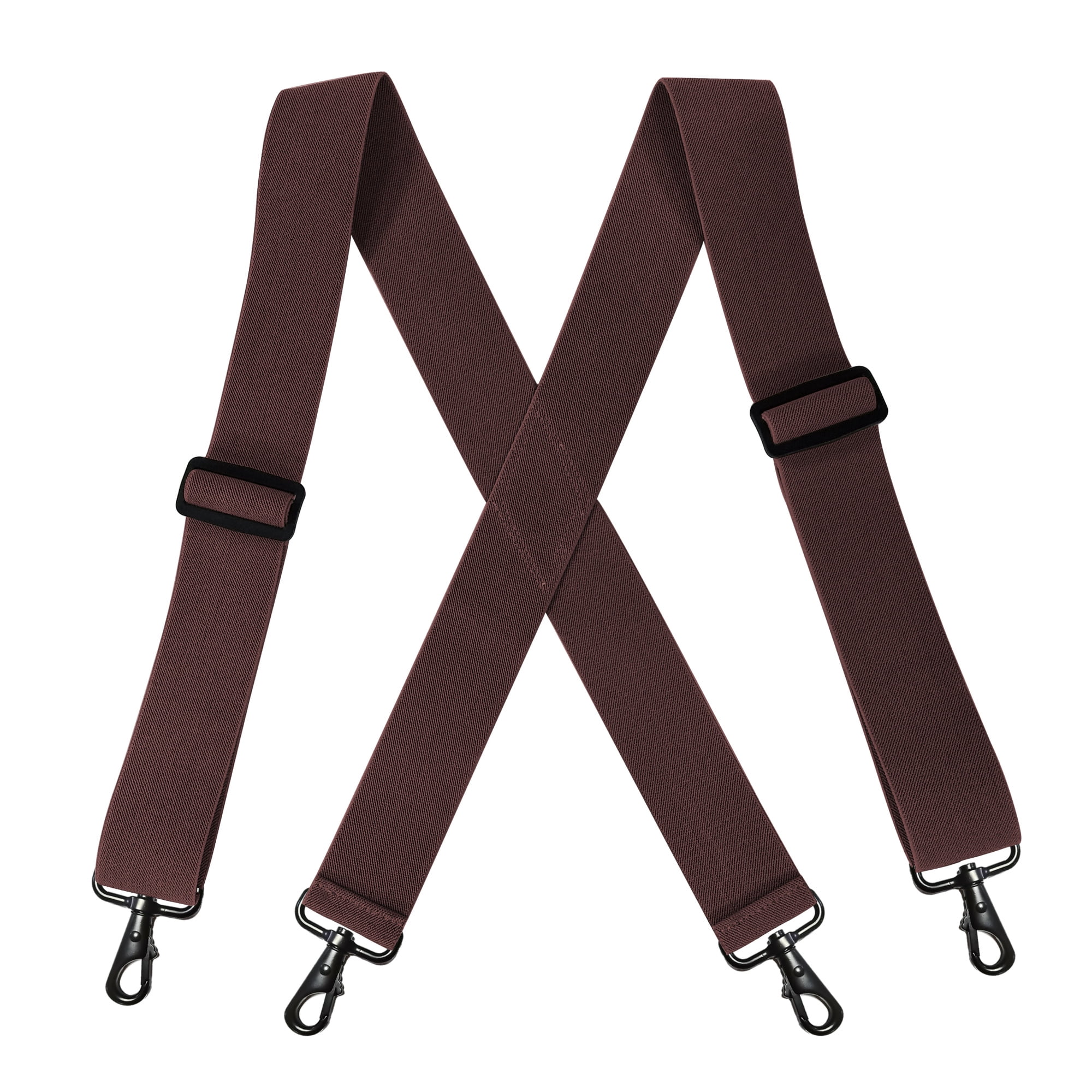 Work Suspenders for Men Heavy Duty Hunting Strong Clip 2" Adjustable ...