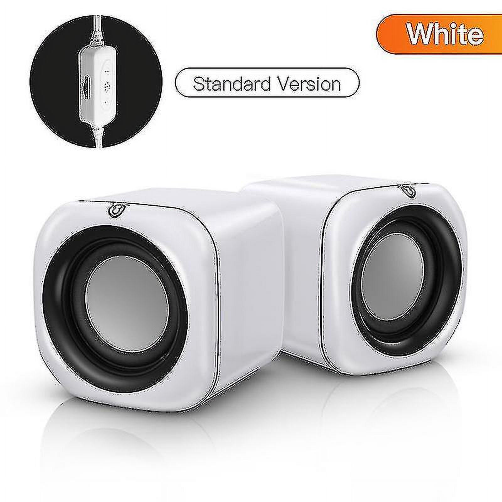 Computer Speaker Mini Usb Portable Speakers 4d Stereo Bass Sound ...