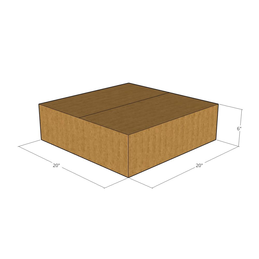 20x20x6 - 32 ECT Corrugated Boxes -New for Moving or Shipping Needs ...