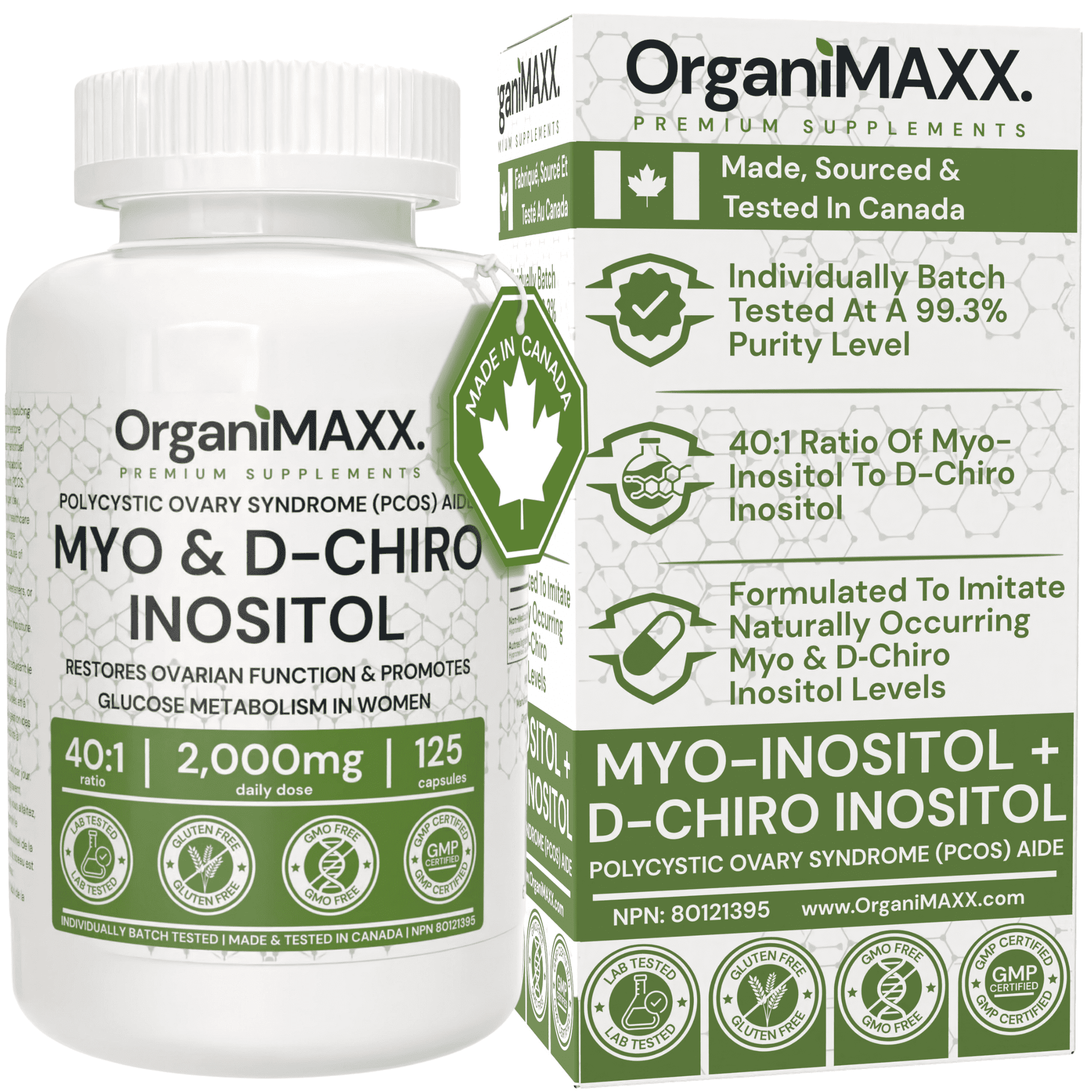 Click here for Organimaxx. Myo-Inositol & D-Chiro Inositol Capsul... prices