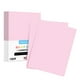 Bright Color Cardstock Paper, 65lb. 8.5 X 11 - 250 Sheets (Pink ...