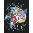 Sonic The Hedgehog Sonic Modern Mosaic Art Crew Neck Short Sleeve Boys ...