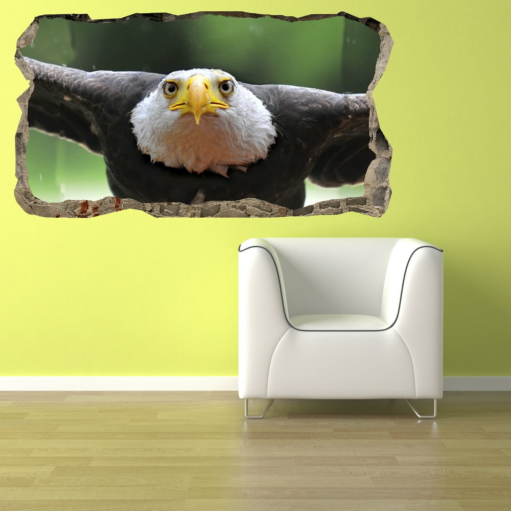 Startonight 3D Mural Wall Art Photo Decor Beautiful Eagle Amazing ...