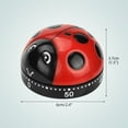 Red Ladybird Kitchen Timer Mechanical Timer Student Kitchen Cute ... Red Ladybird Kitchen Timer Mechanical Timer Student Kitchen Cute ...