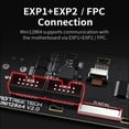 Mini12864 V2.0 LCD Display Screen EXP1+EXP2 FPC Connection DC5V RGB ...