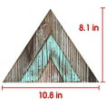 J JACKCUBE DESIGN Rustic Wood Chevron Arrows Farmhouse wall dcor ...