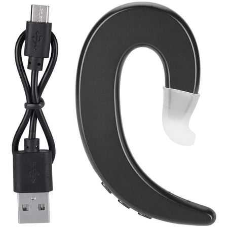 , Hands Free Ear Hook Wireless Headphone Wireless Painless Bone ...