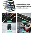 30cm-10m 6.35mm Port Stereo Cable Cord 6.35 Male to Male Extension Wire ...
