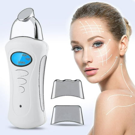 Ssdlv Microcurrent Ion Galvanic Mini Handheld Spa Device Massage Heads ...