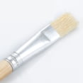 BESTYASH 12Pcs Oil Painting Bristle Brush with Wooden Handle Suitable ...