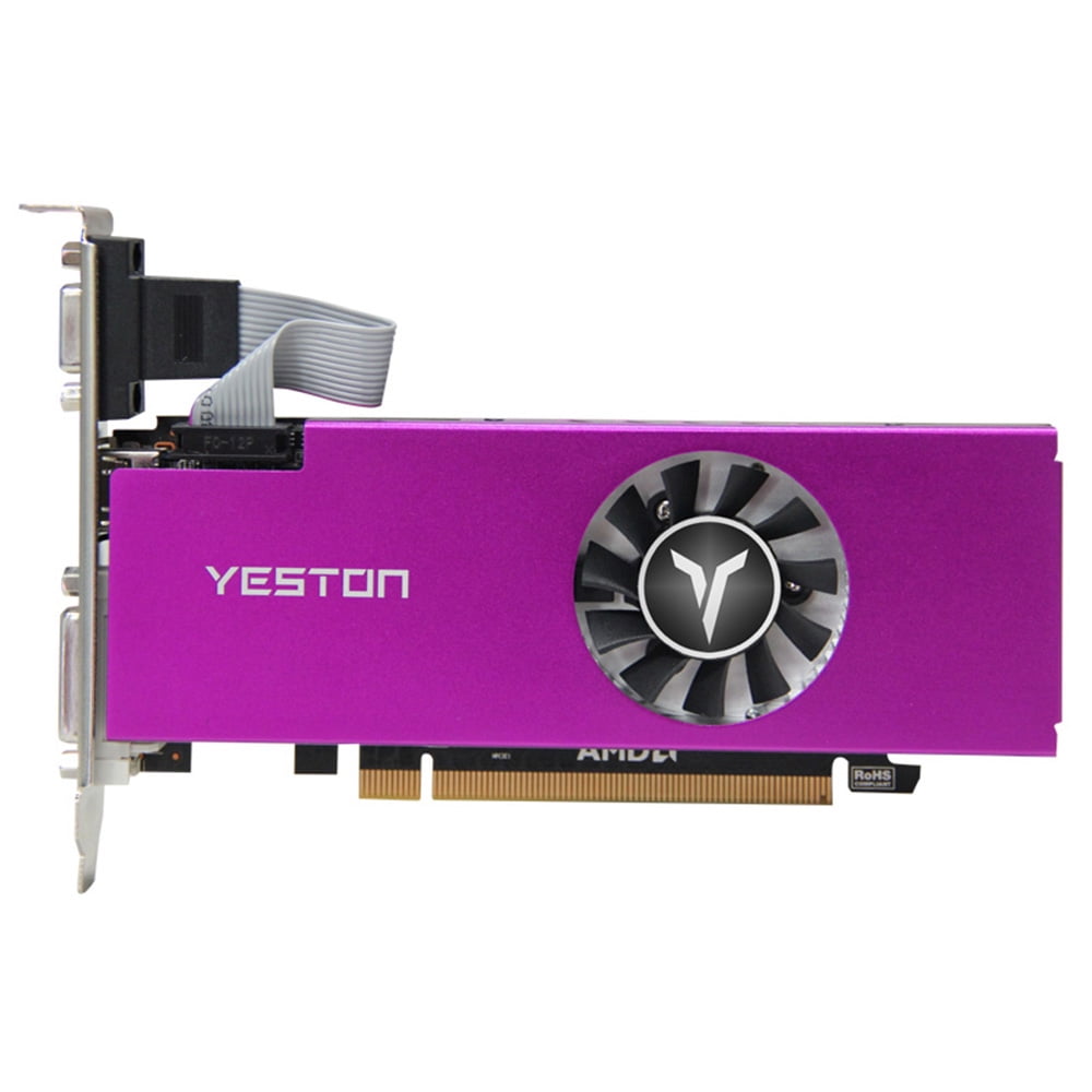 YESTON Yeston RX560-4G D5 LP Graphics Card Gaming Graphic Card 1200 ...