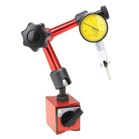Dial Indicator with Magnetic Base Holder Shockproof Waterproof Bracket ...