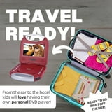 PROSCAN ELITE 7-Inch Portable DVD Player with Handle, Red - Walmart.com