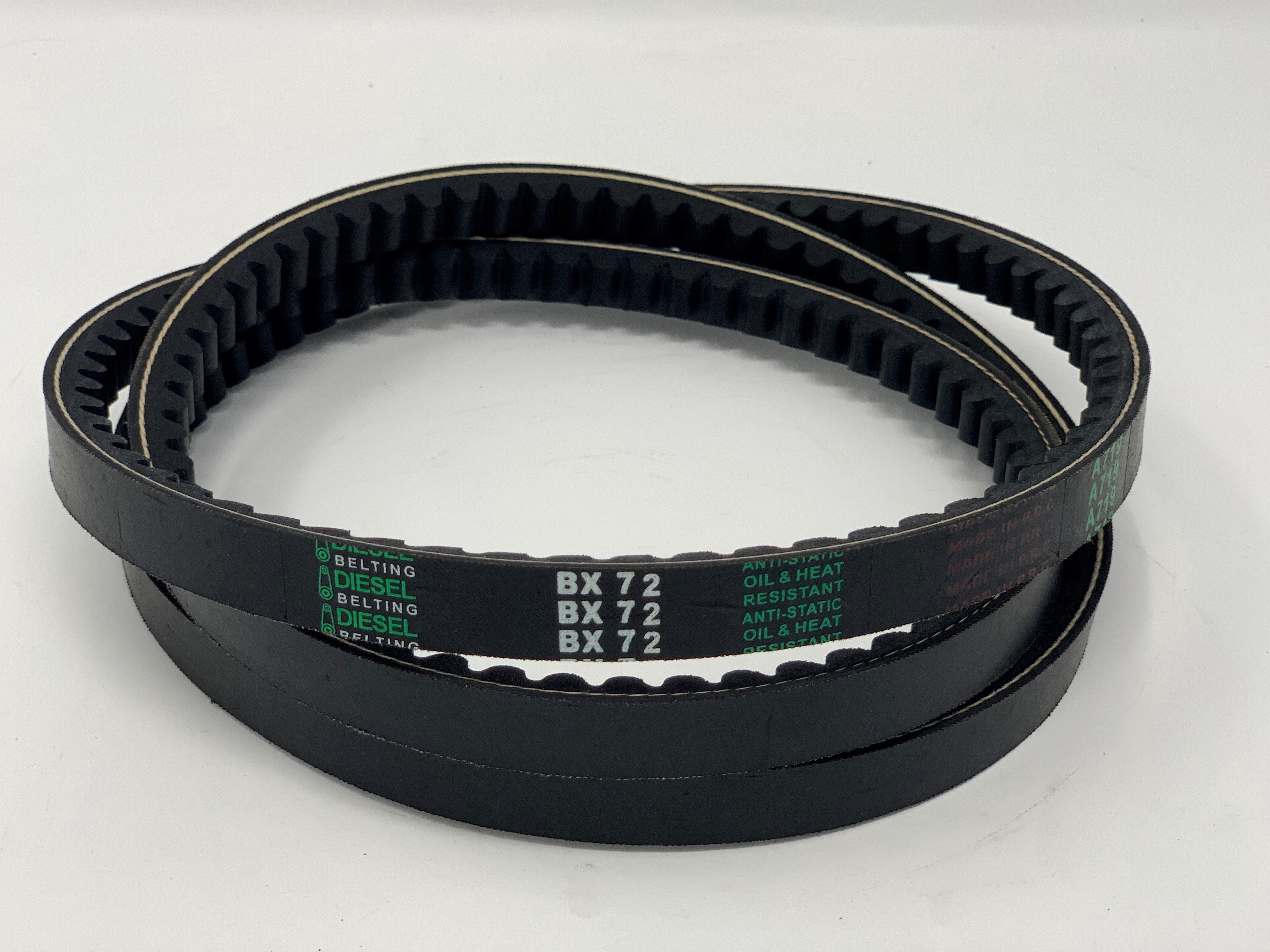 BX72 Classic Cogged V-Belt 21/32 x 75in Outside Circumference - Walmart.com